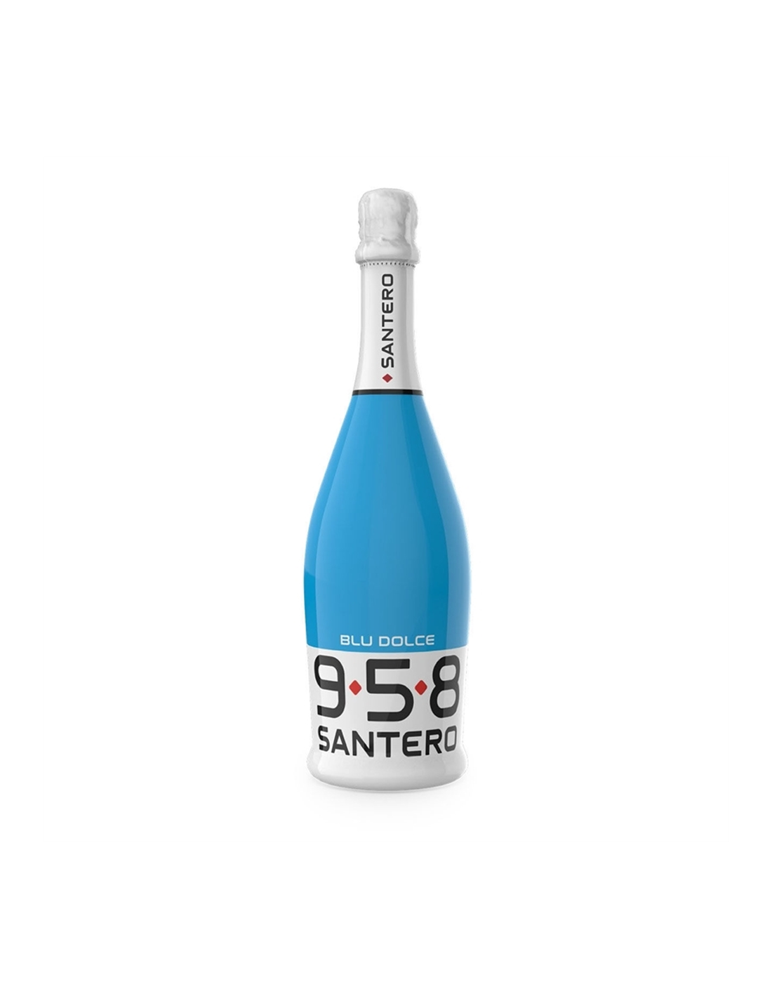Santero 958 Blu Dolce Sweet, Fruity Sparkling Wine for Special Moments