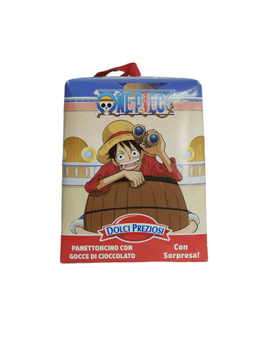 Panettoncino One Piece Dolci Preziosi Snack Dolce con Sorpresa Anime