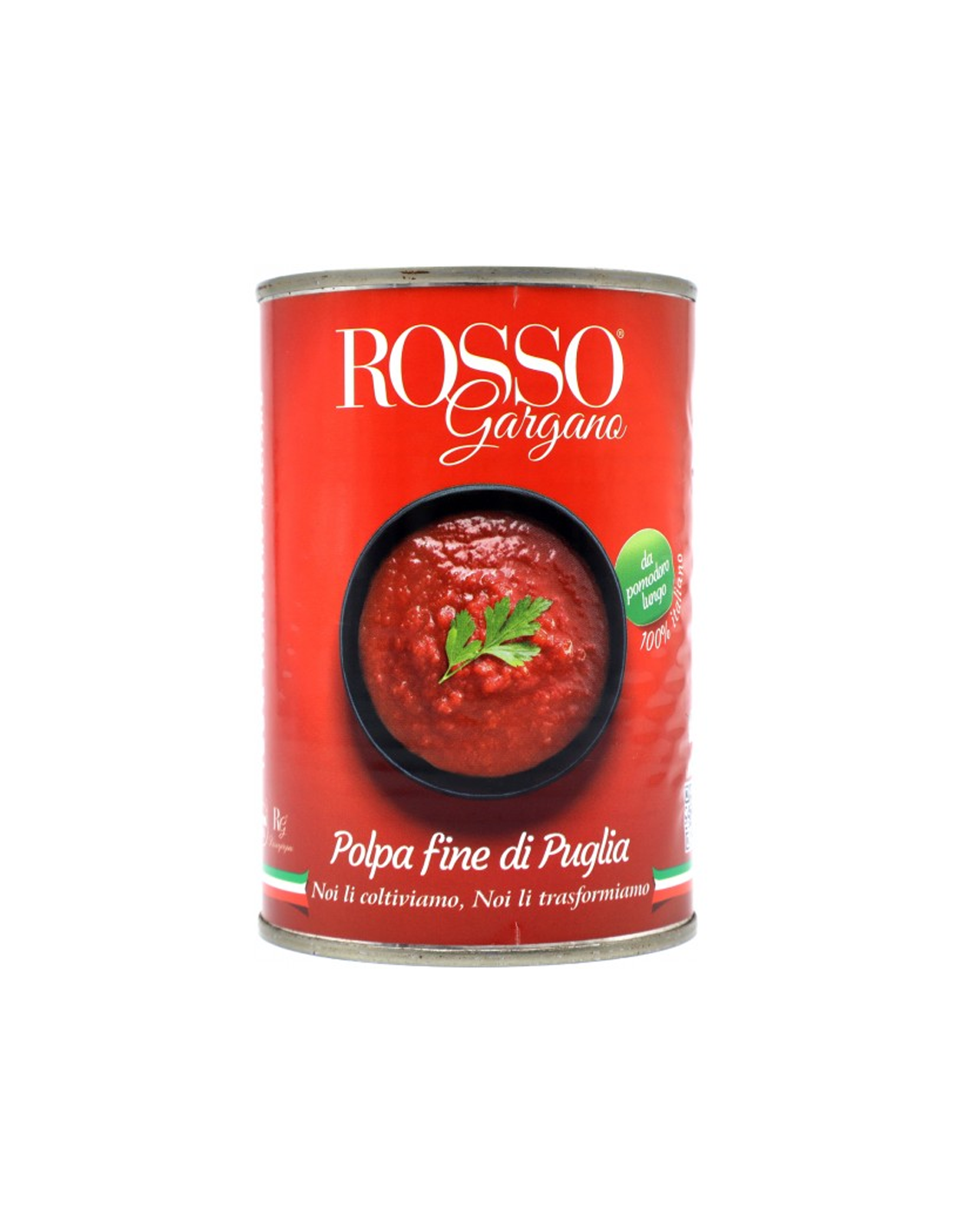 Rosso Gargano Polpa Fine Gusto Autentico di Pomodoro Pugliese