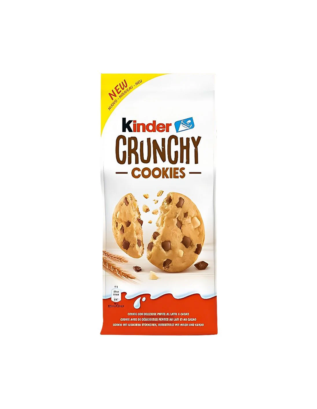 Kinder Crunchy Cookies Delizia Cioccolato e Croccantezza Ideale per Snack