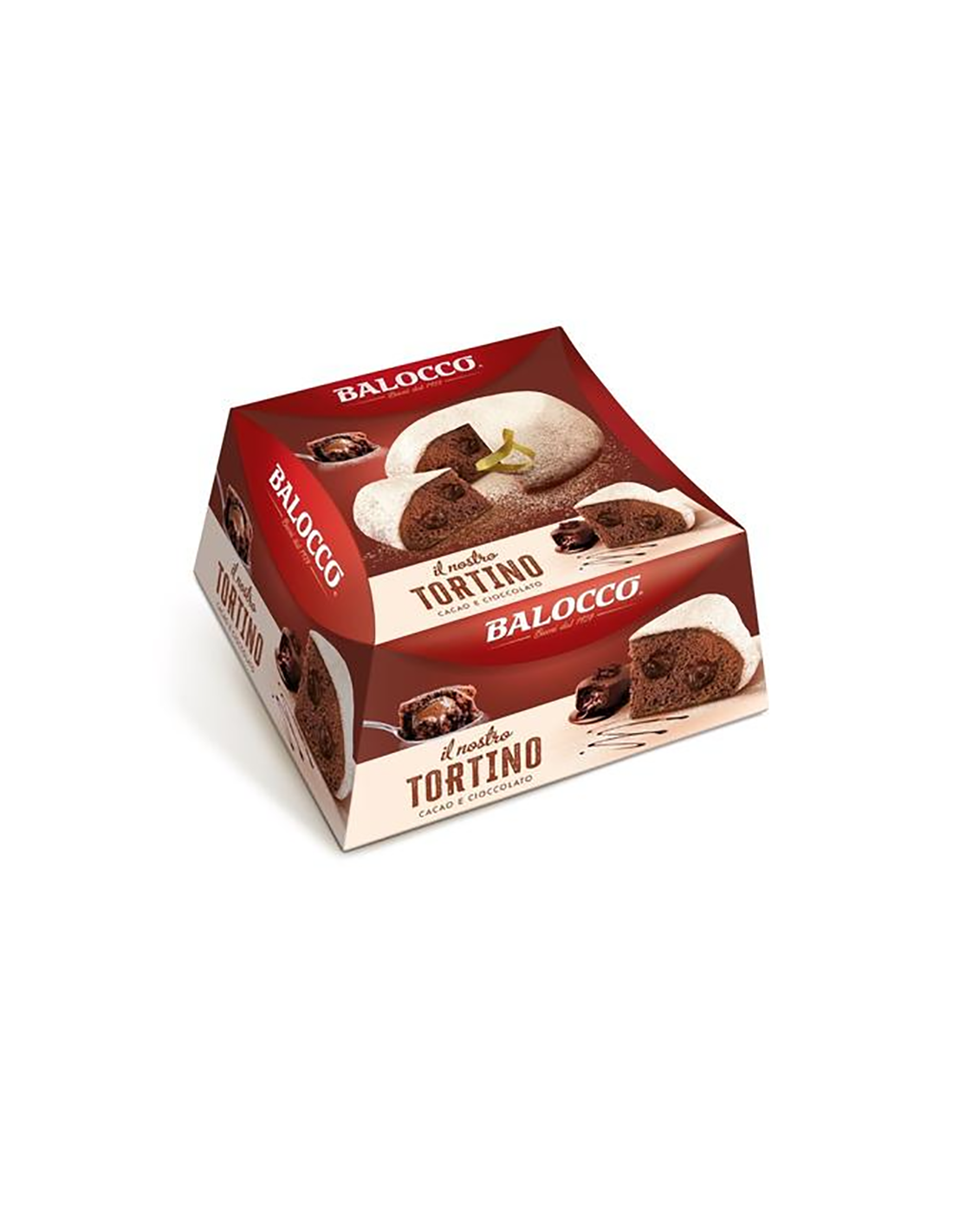 Balocco Chocolate Cocoa Cake Indulgent Treat with Authentic Flavor