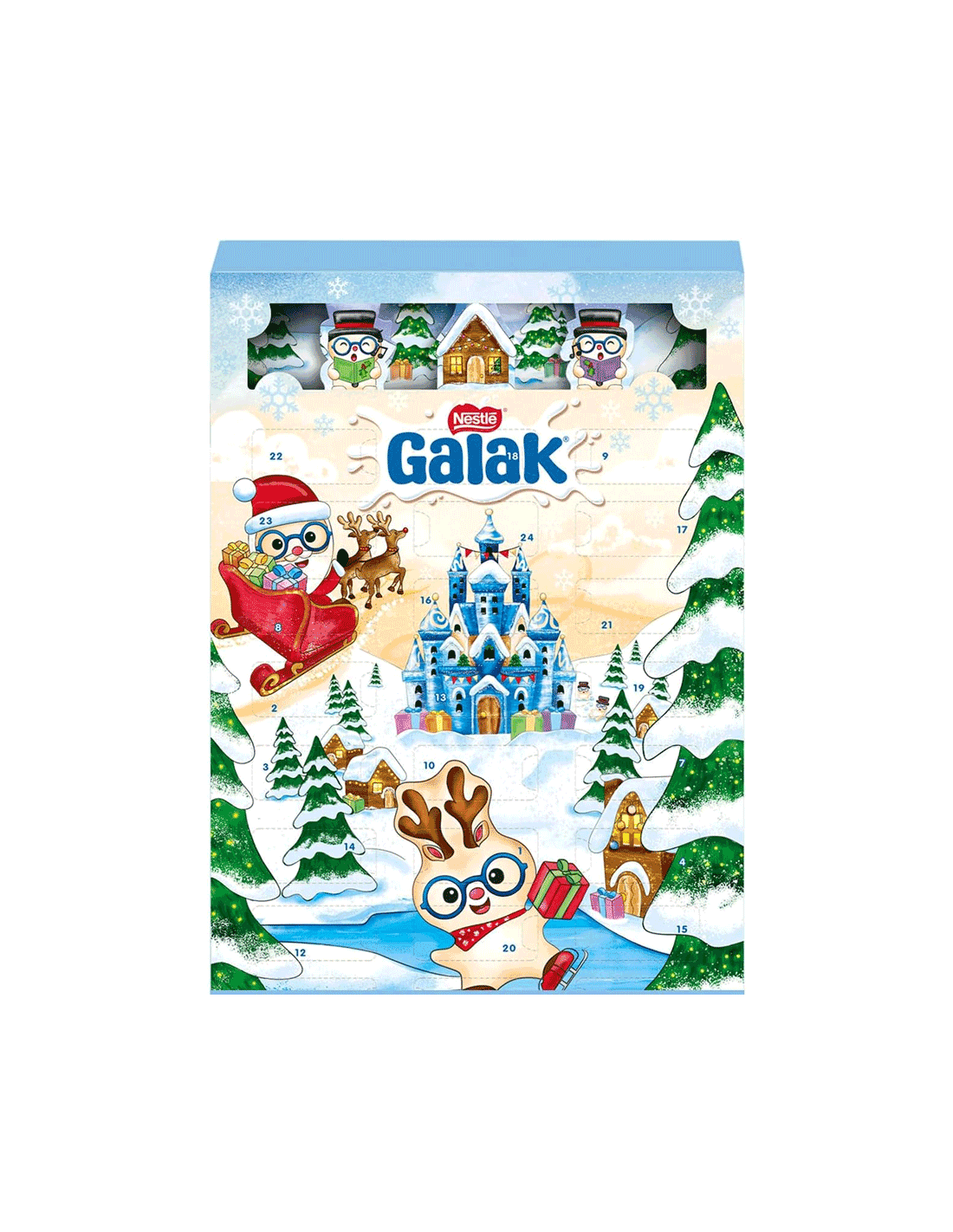 Nestle Galak Advent Calendar - 197 g - Free shipping delivered to ...
