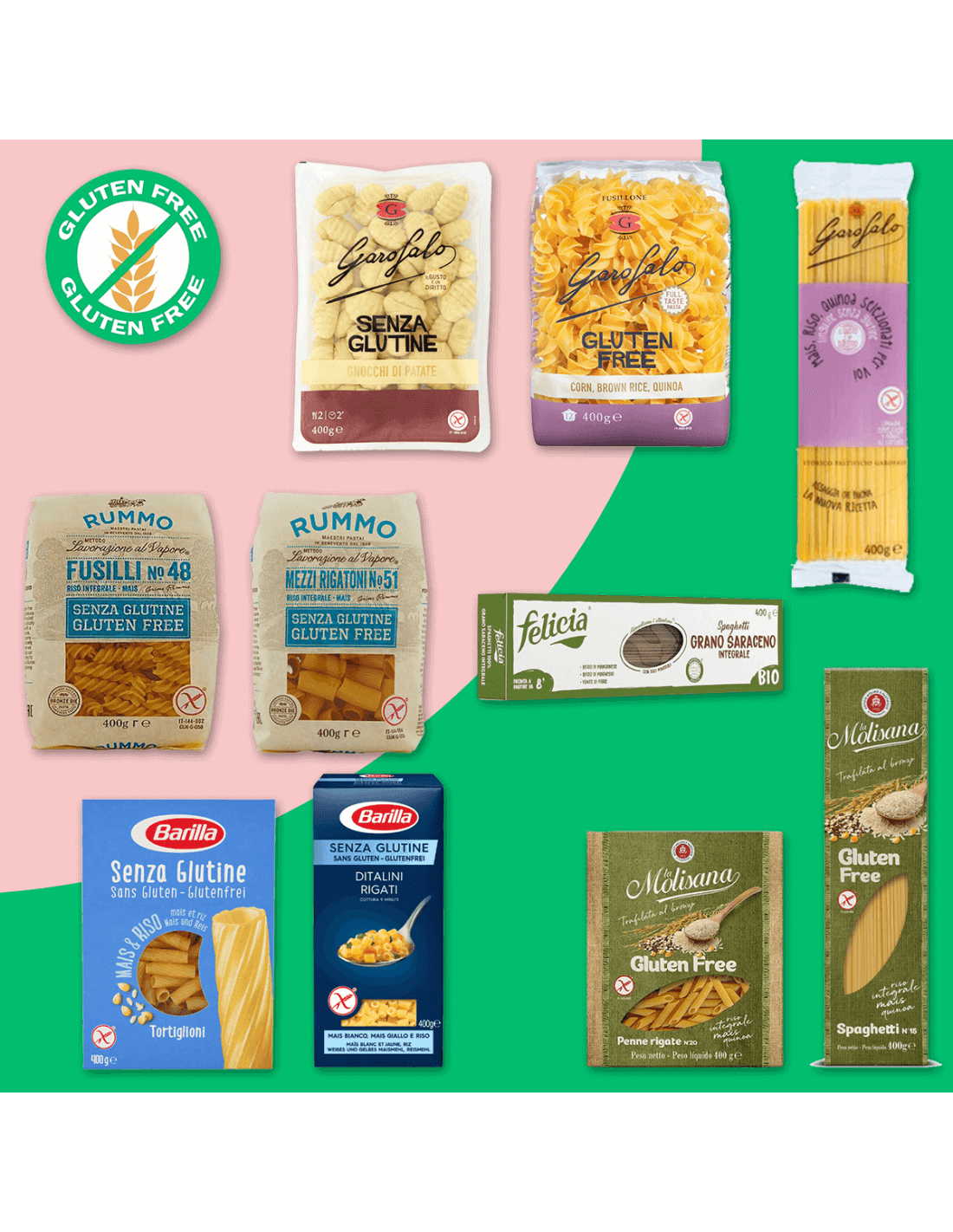 Pasta Box Senza Glutine 10 Pacchi (Max 1 Pasta Box) - Spedizione ...