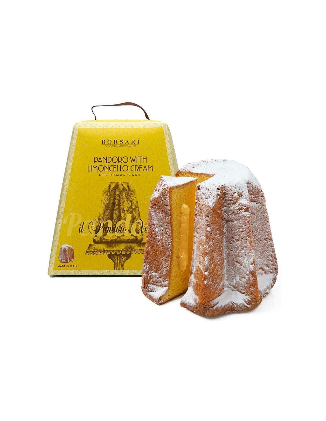 Borsari Mini Pandoro Limoncellocrème Aromatische Delicatesse voor ...