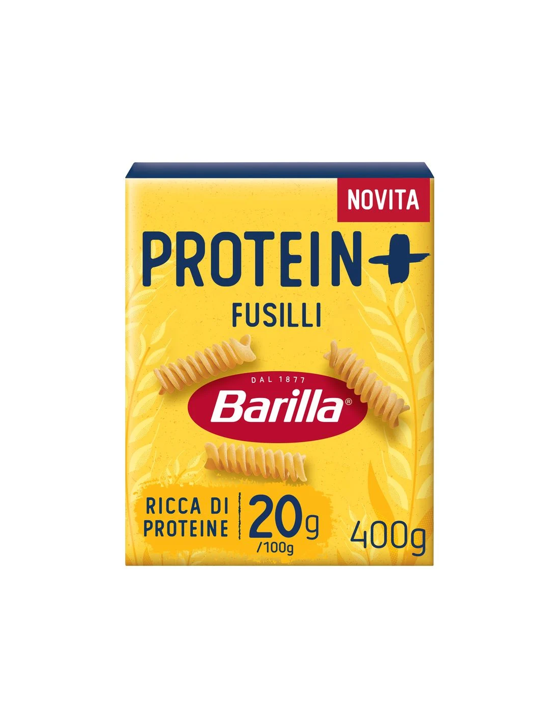 Fusilli Barilla Protein Pâtes Italiennes Hautes en Protéines et Al Dente