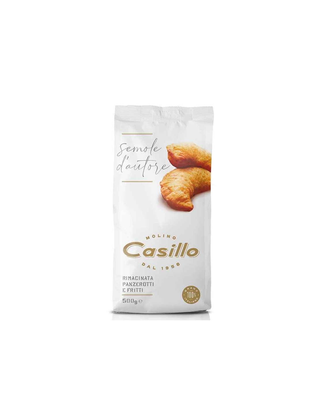 Casillo Semolina Flour For Crispy Frying and Less Greasy Foods