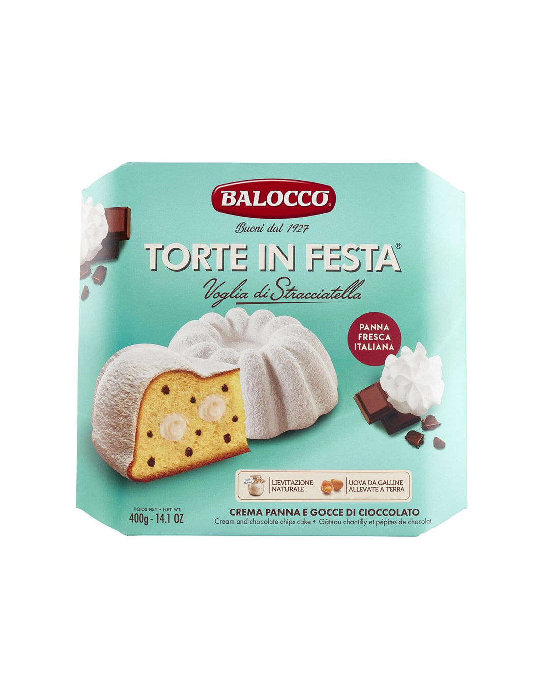 Balocco Stracciatella Cakes Sweet, Crunchy Dessert Perfect with Coffee