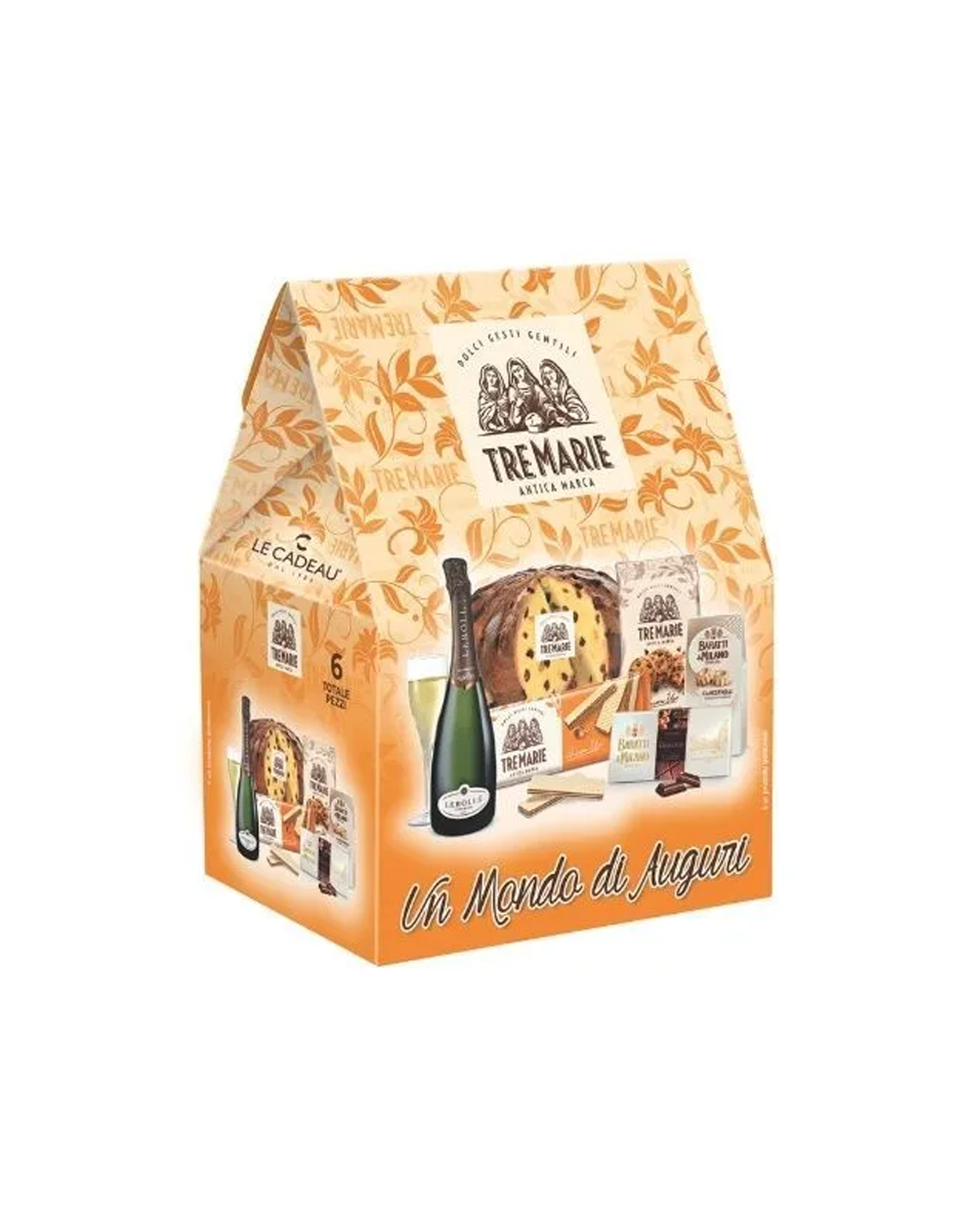 Tre Marie Holiday Gift Pack Delicious Treats Sparkling Wine