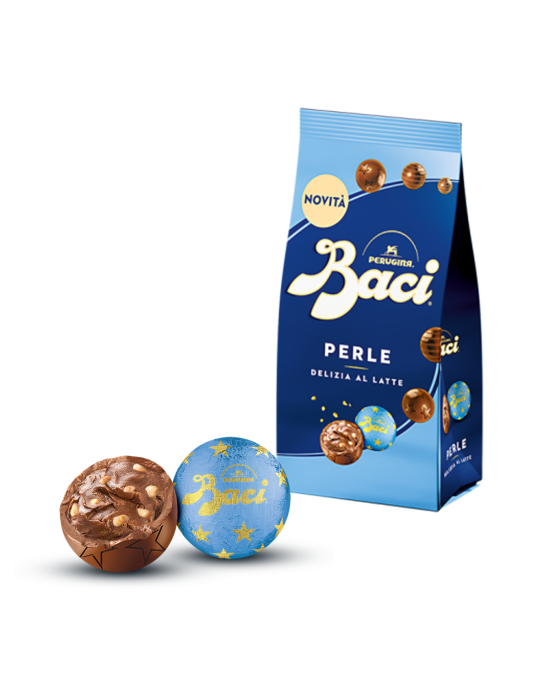 Perles Délice au Lait Perugina Baci Saveur ChocolatNoisette Incomparable