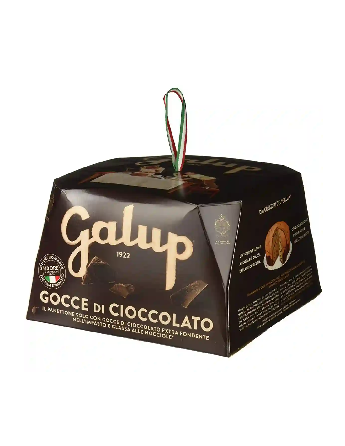 Panettone Galup Chocolat Dessert Moelleux et Riche pour Toutes Occasions