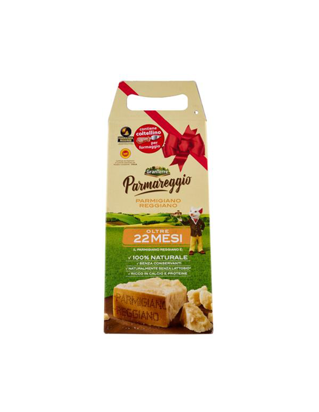 Parmigiano Reggiano Parmareggio 22 mois Saveur Intense, Cadeau Unique