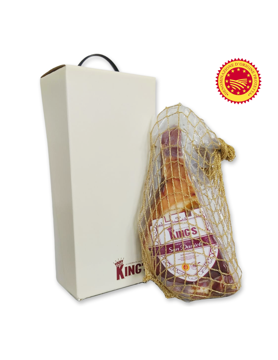 San Daniele DOP Ham Authentic Italian Flavor, Perfect for Gourmet Gifts