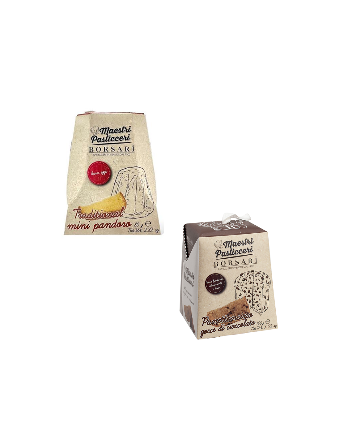 Black Friday Aanbieding Borsari Mini Pandoro Panettone Zoete Italiaanse ...