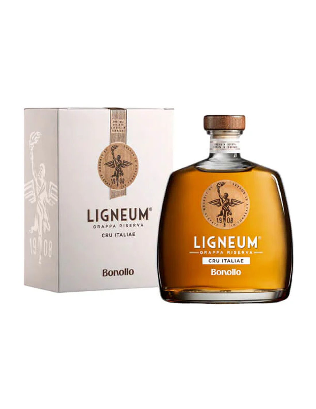 Bonollo Grappa Ligneum Cru Italiae | Elegante en Aromatische Afwerking