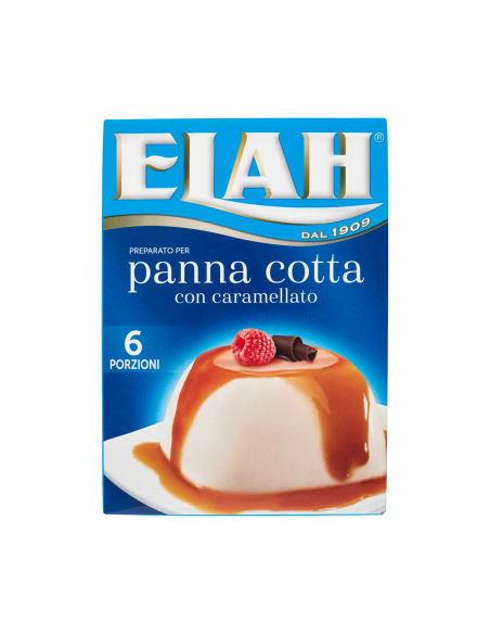 Classic Elah Panna Cotta with Caramel, Perfect Dessert