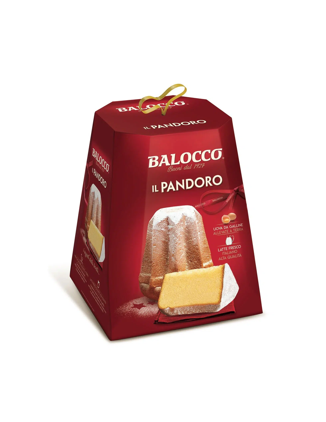 Pandoro Balocco Classico per Natale, Dolce e Soffice