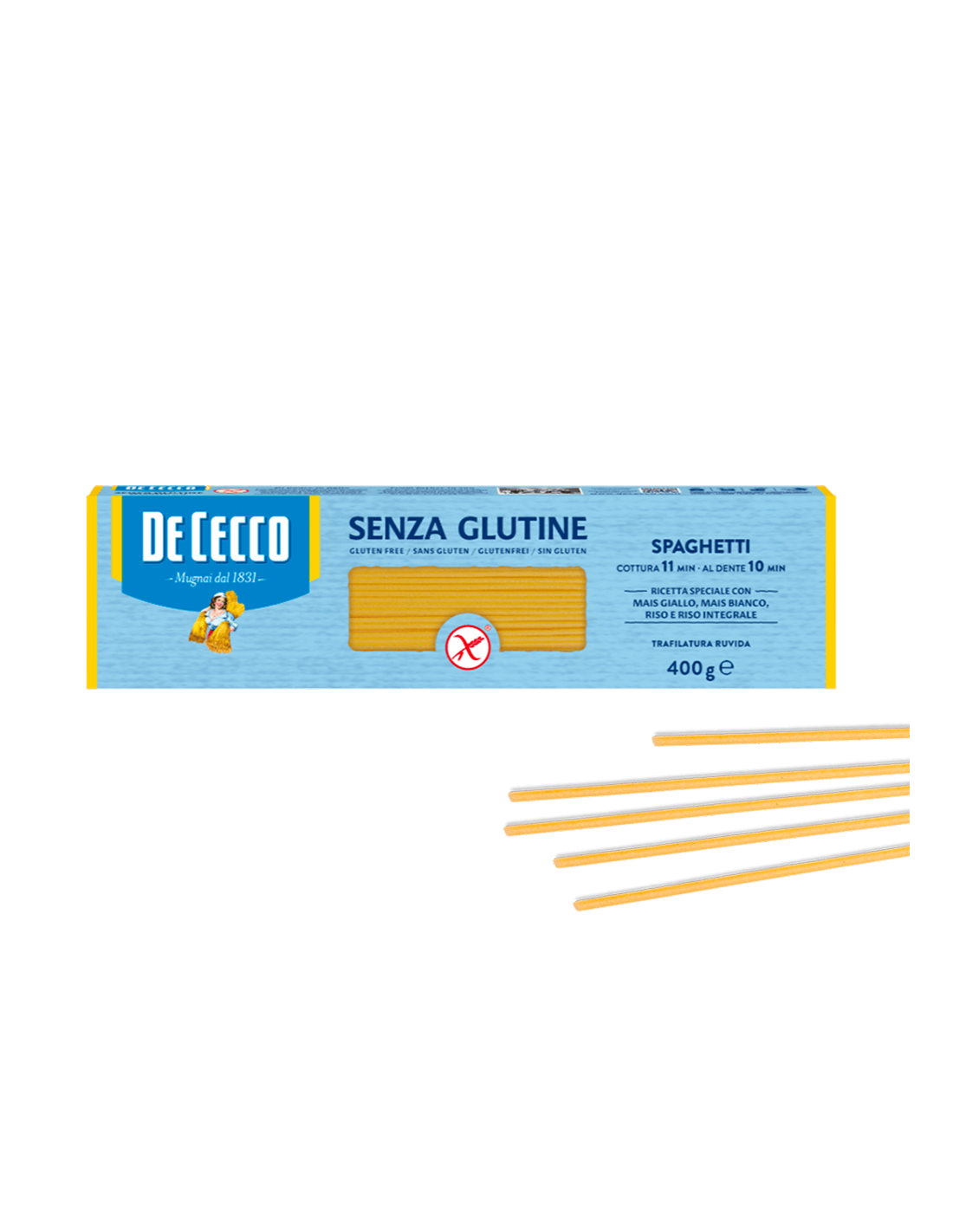 De Cecco Gluten-Free Spaghetti with Rich Taste and Texture