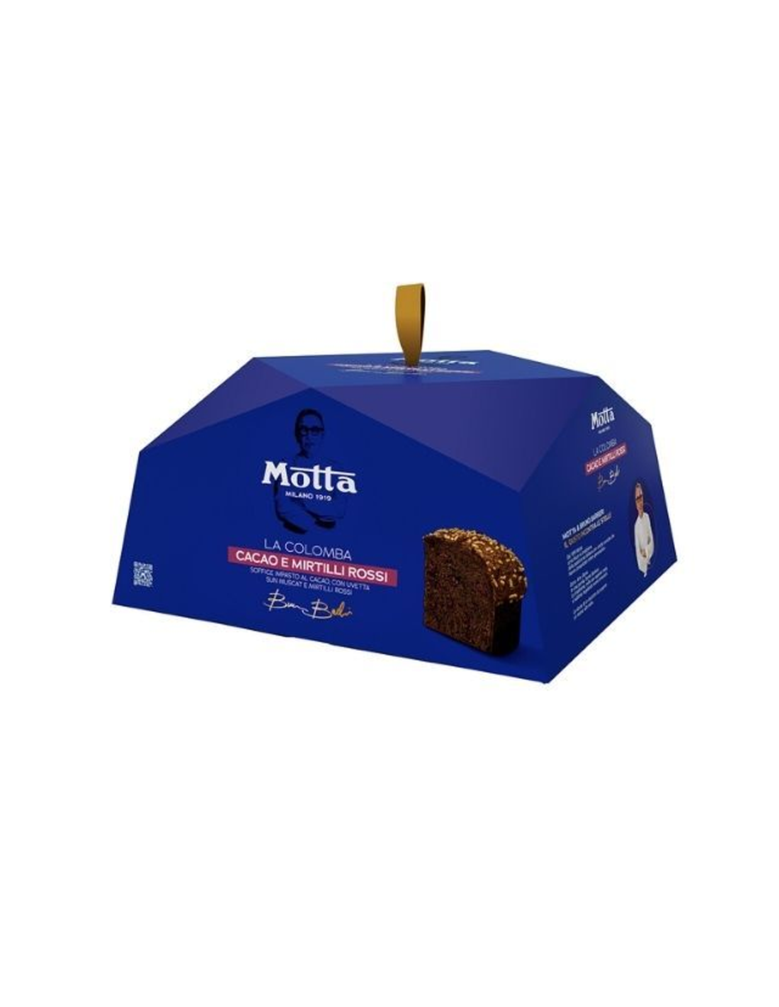 Motta Dove Cocoa and Cranberries by Bruno Barbieri - 750g