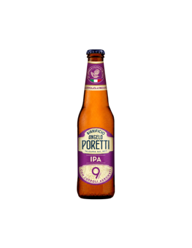 Angelo Poretti 9 Luppoli IPA Agrumes Bière Italienne