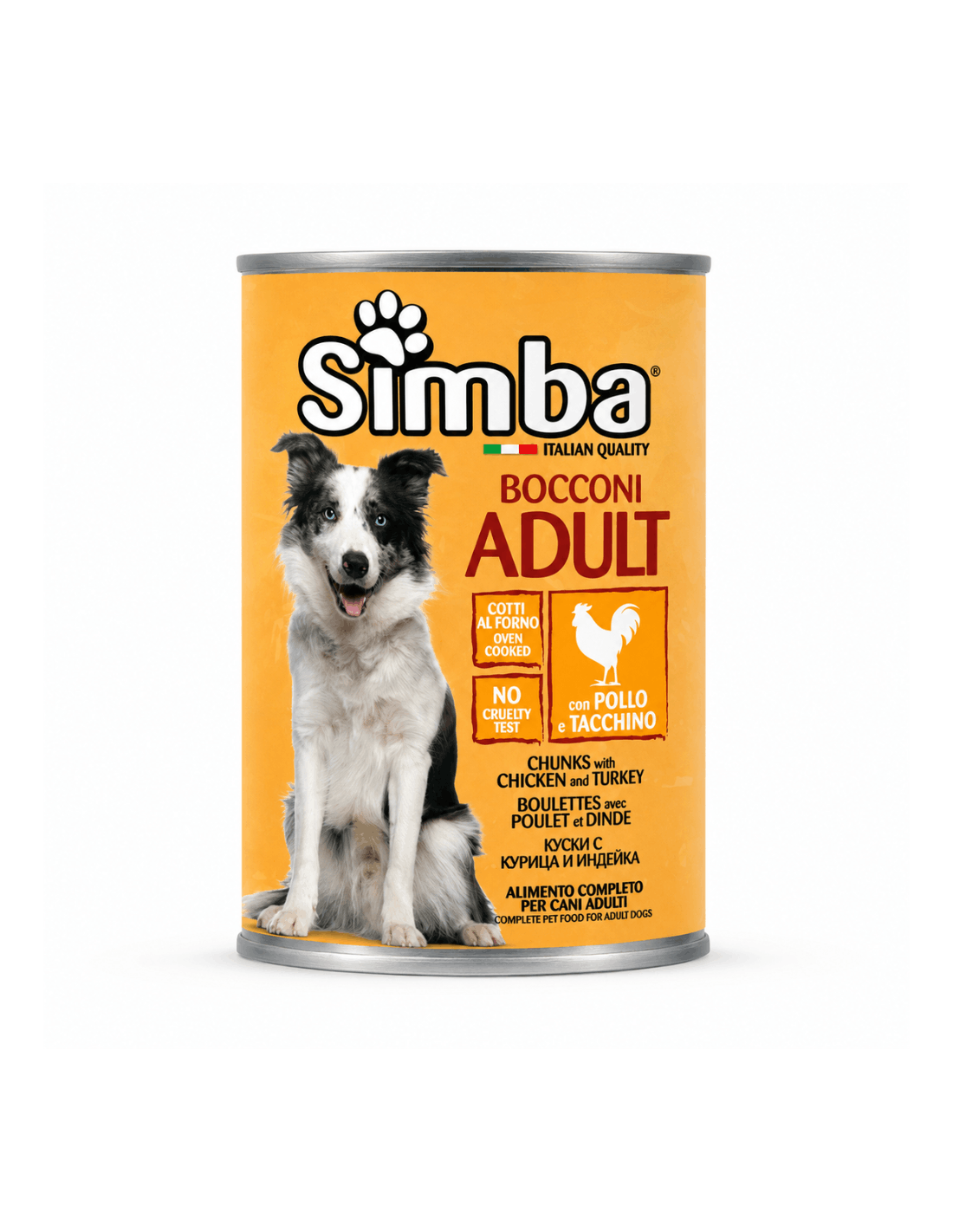 Simba Bocconi Cane Adult Huhn und Pute – Monge