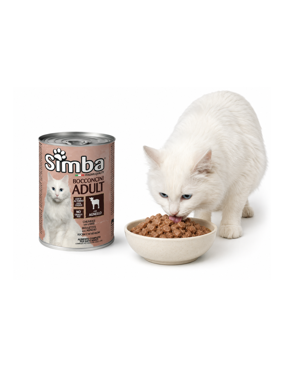 Simba Bocconcini Adult Agnello – Monge Italië