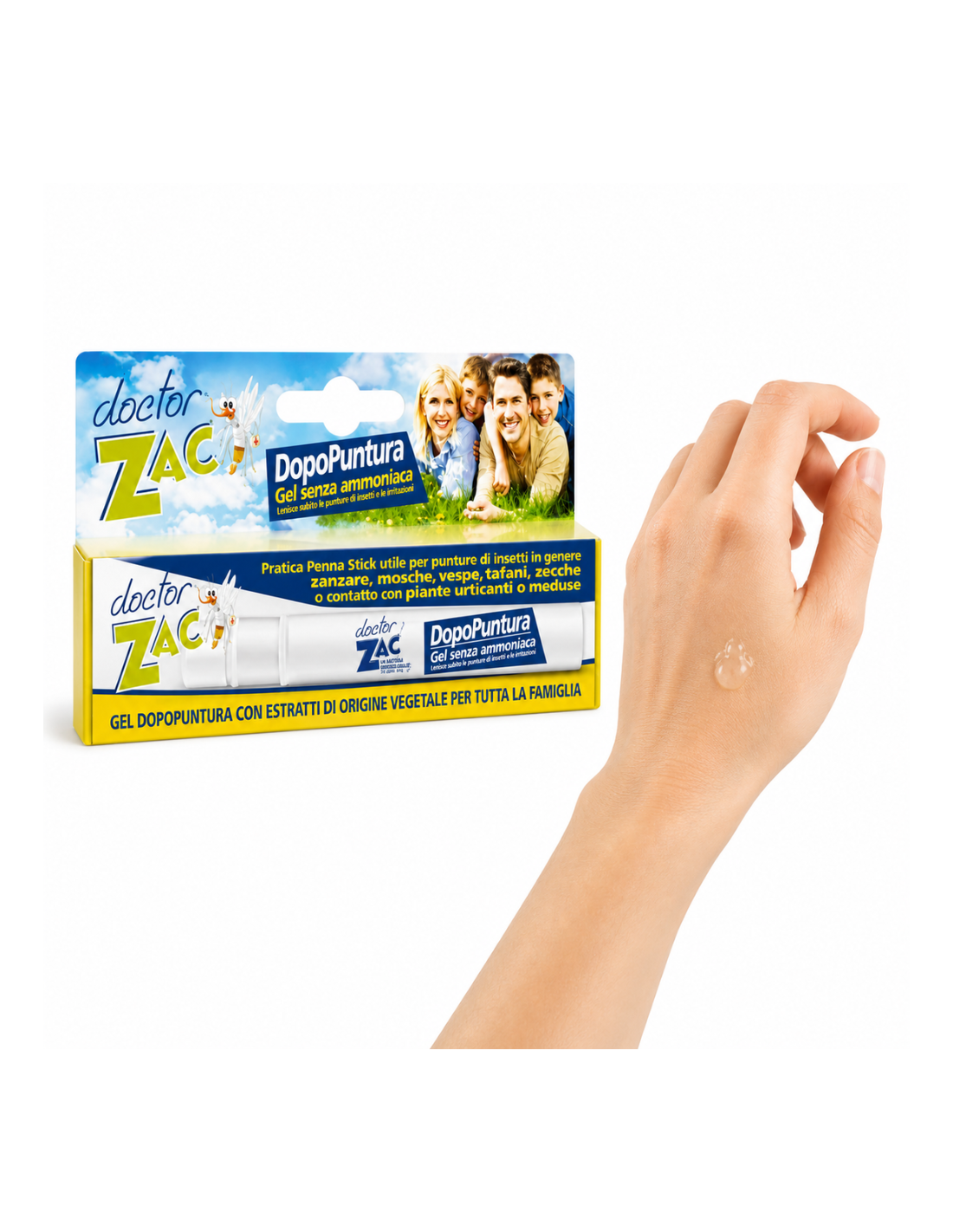 After-Bite-Stift ohne Ammoniak – Doctor Zac Gelpen