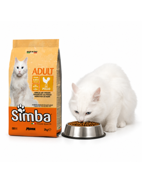 Simba Crocchette Gatto Pollo – Adult con taurina e vitamine