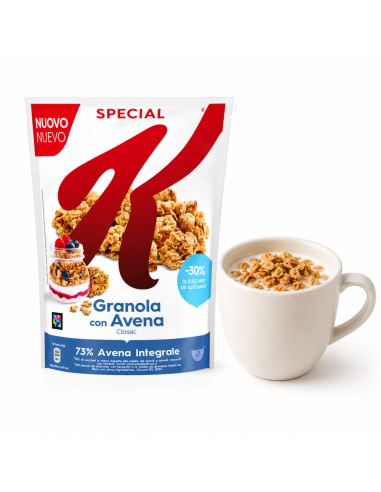 Granola avoine complète Special K – petit-déjeuner croquant