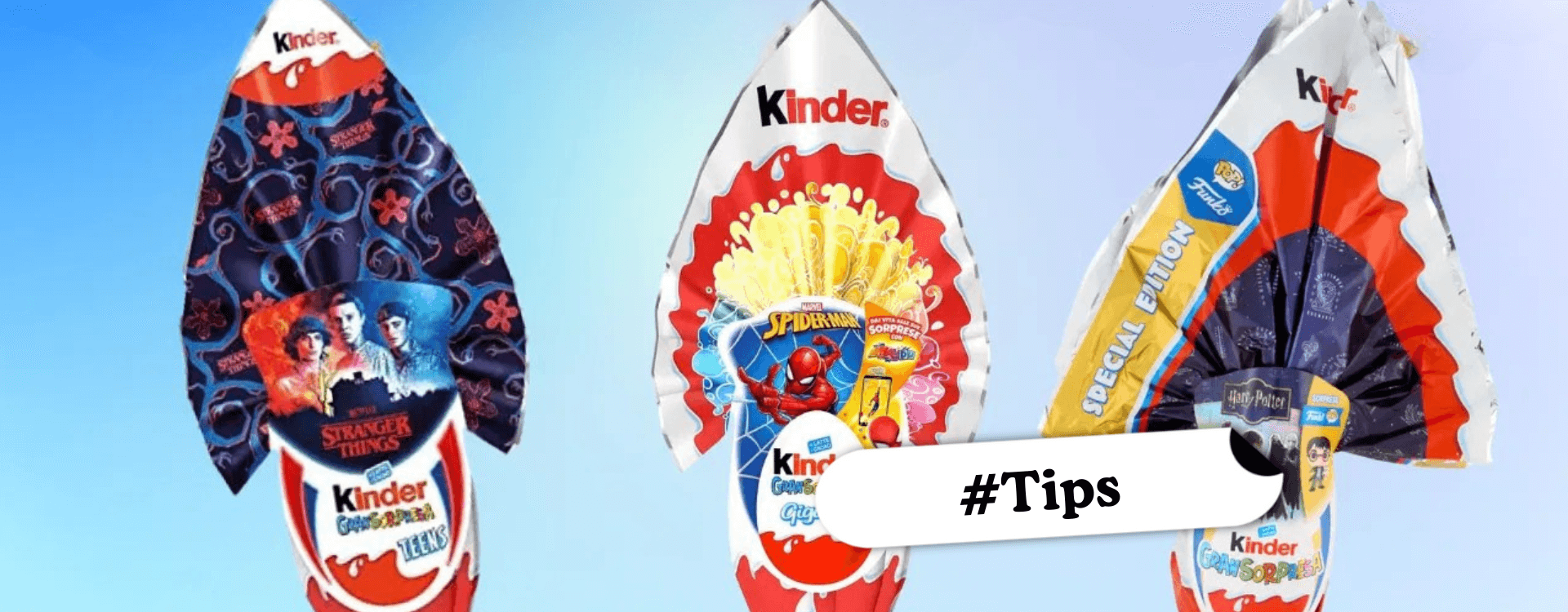 Kinder eggs 2025: surprises and their weight